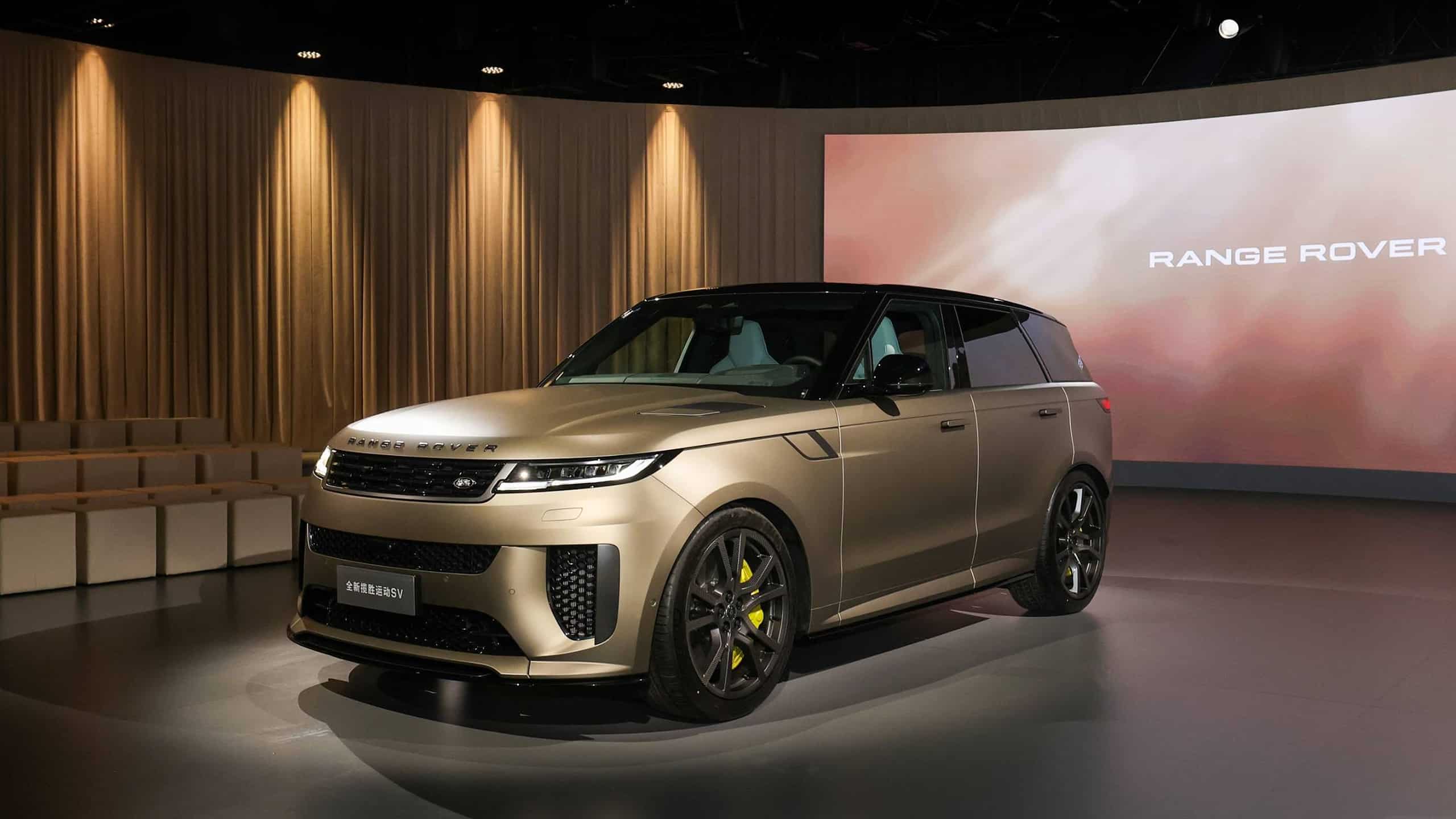 性能至上，臻享奢华 随全新揽胜运动SV Edition One限量版一揽胜境-揽胜官方网站